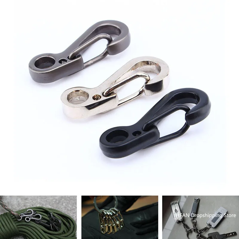Mini-Carabiner-Keychain-Camping-Gadgets-EDC-Survival-Equipment-Snap ...