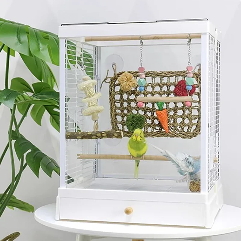 Window-Portable-Bird-Cages-Outdoor-Parrot-Decoration-Backpack-Bird ...