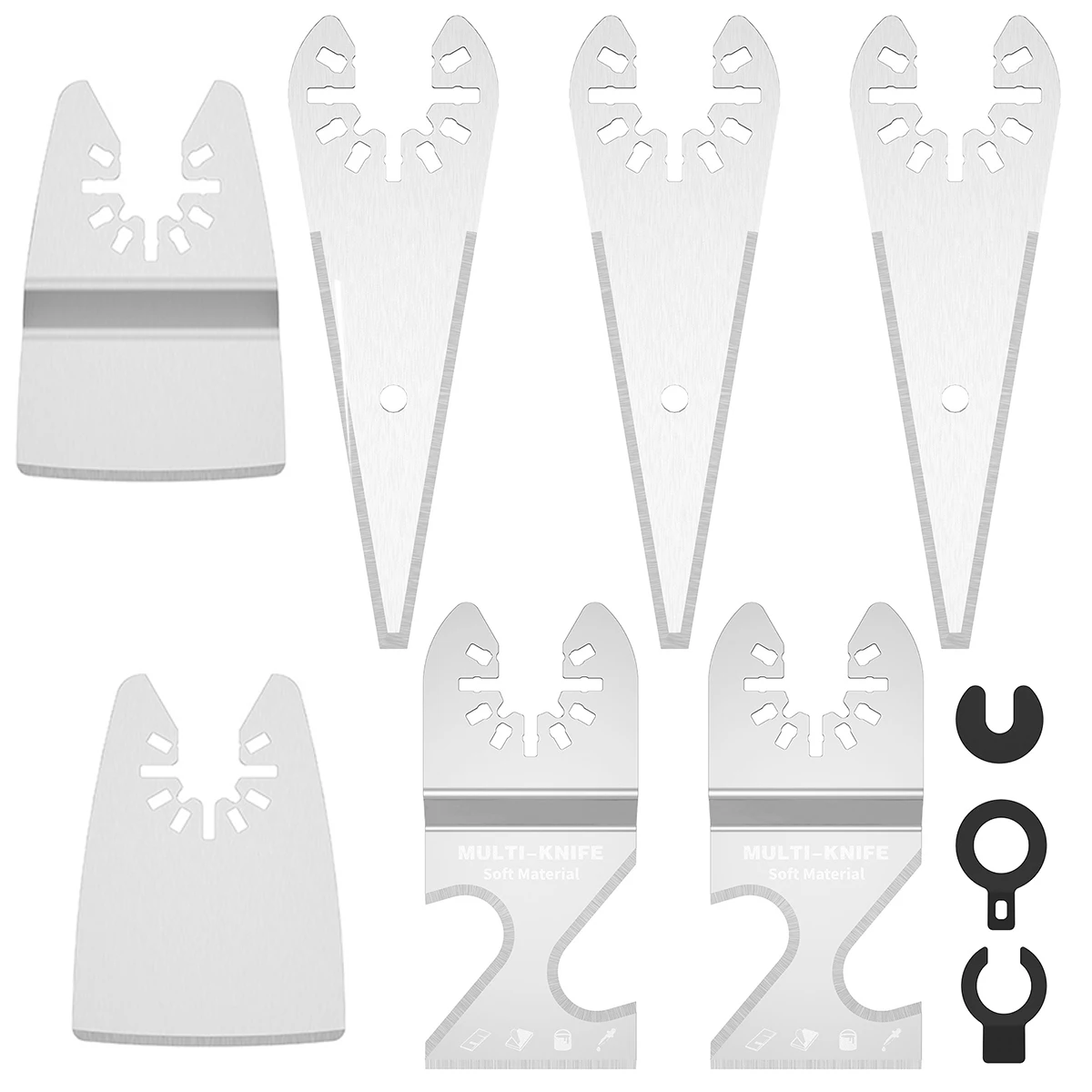 Oscillating-Saw-Blades-Multitool-Scraper-Suitable-for-Cutting-and ...