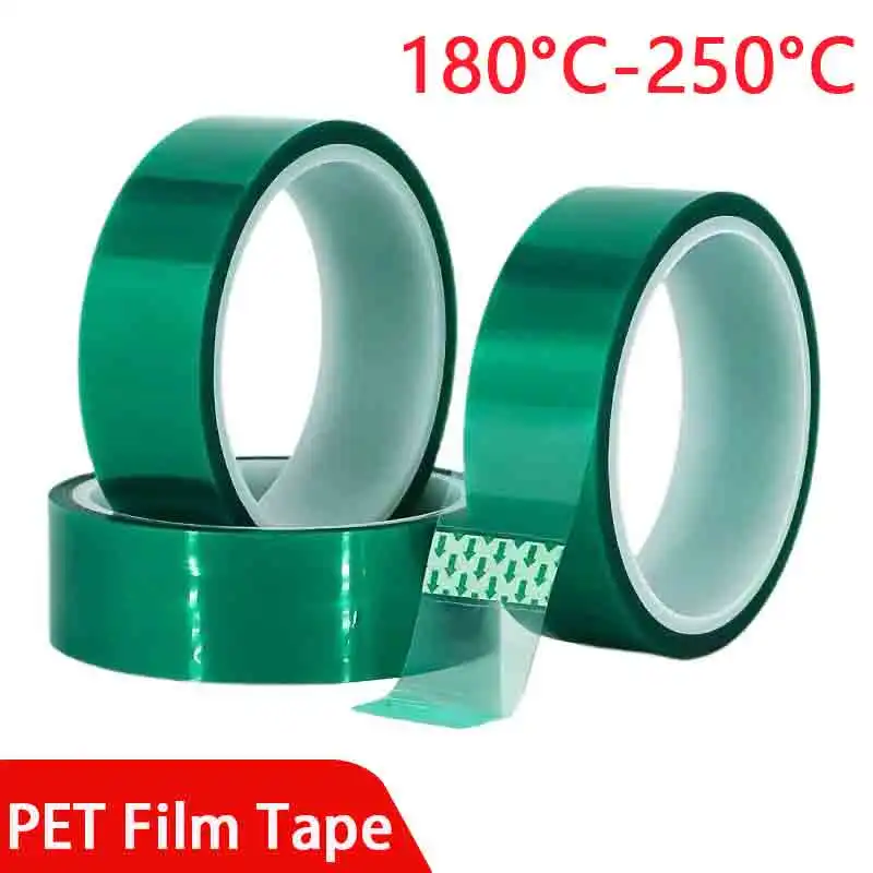 33M-Roll-Green-PET-Film-Tape-High-Temperature-Heat-Resistant-Polyimide ...