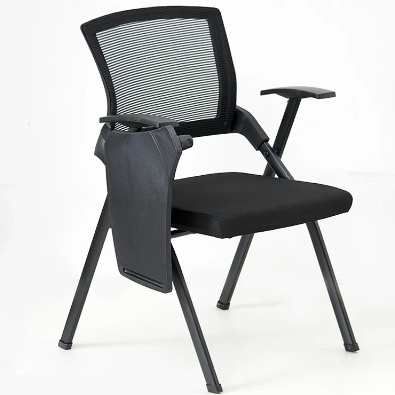 Folding-training-chair-with-table-board-conference-chair-with-writing ...