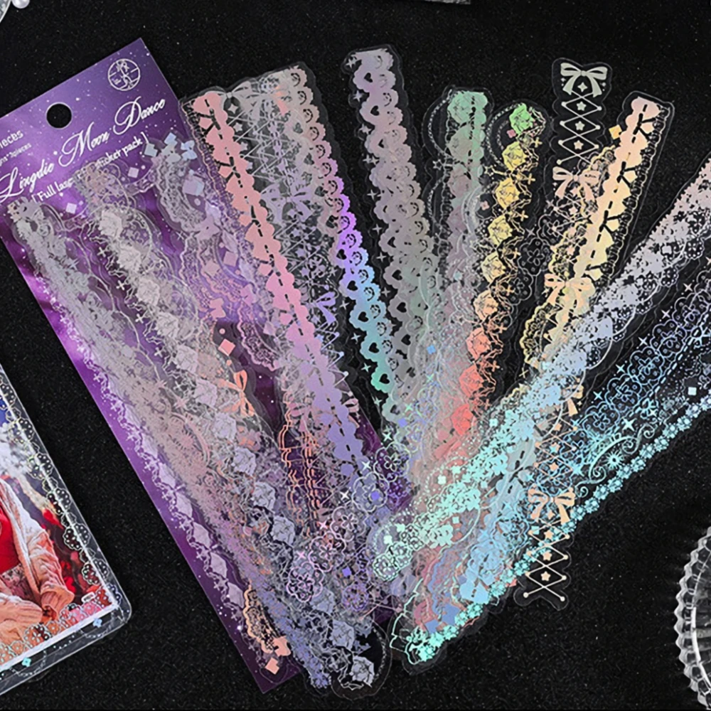 Stickers Y2k 50 Sheets Kpop Photocard Stickers Book, Glitter Self ...