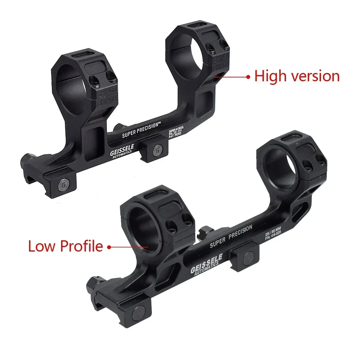 Tactical-GEISSELE-Rifle-Scope-Mount-Rings-Optical-Sight-Riflescope ...