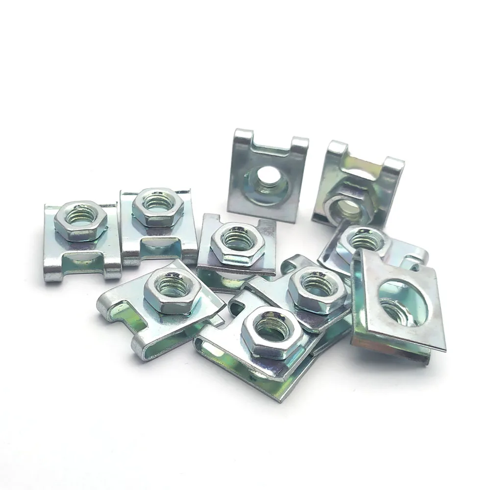 10pcs-U-Type-Clips-with-Nut-M6-6mm-Cleat-Nuts-for-Motorcycle-Scooter ...