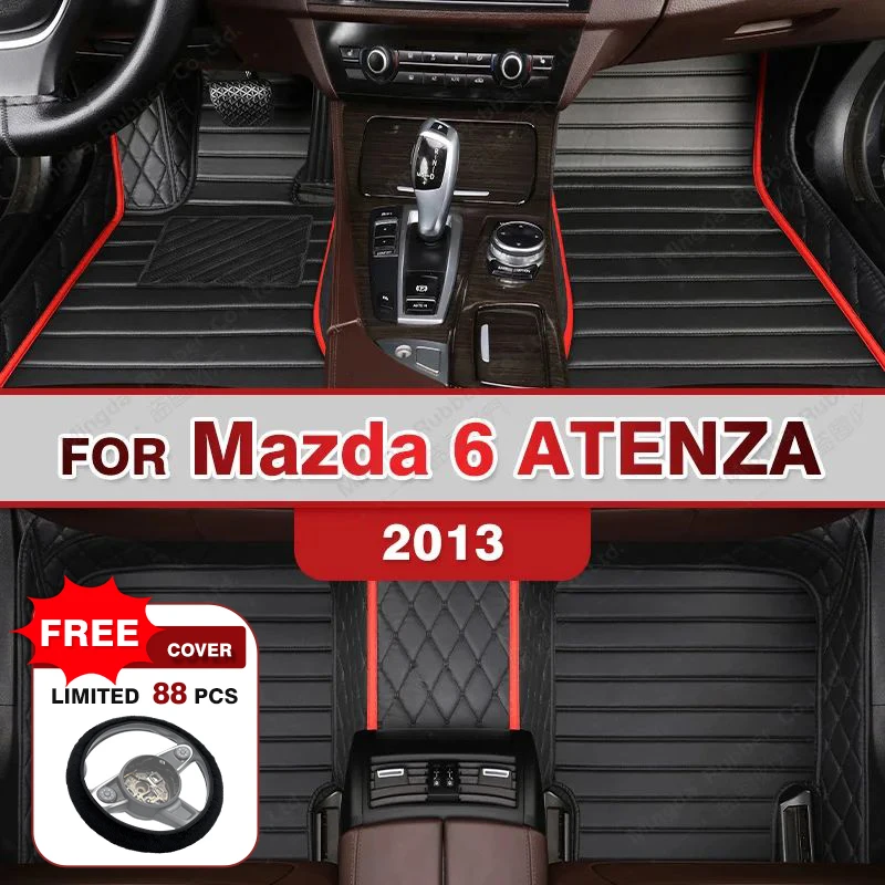 Car-floor-mats-for-Mazda-6-ATENZA-2013-Custom-auto-foot-Pads-automobile ...