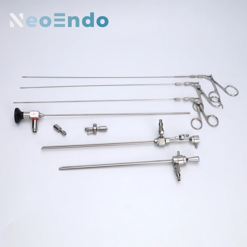 Rigid Hysteroscope Set 30 Degree 4*302mm With Sheath And Working ...