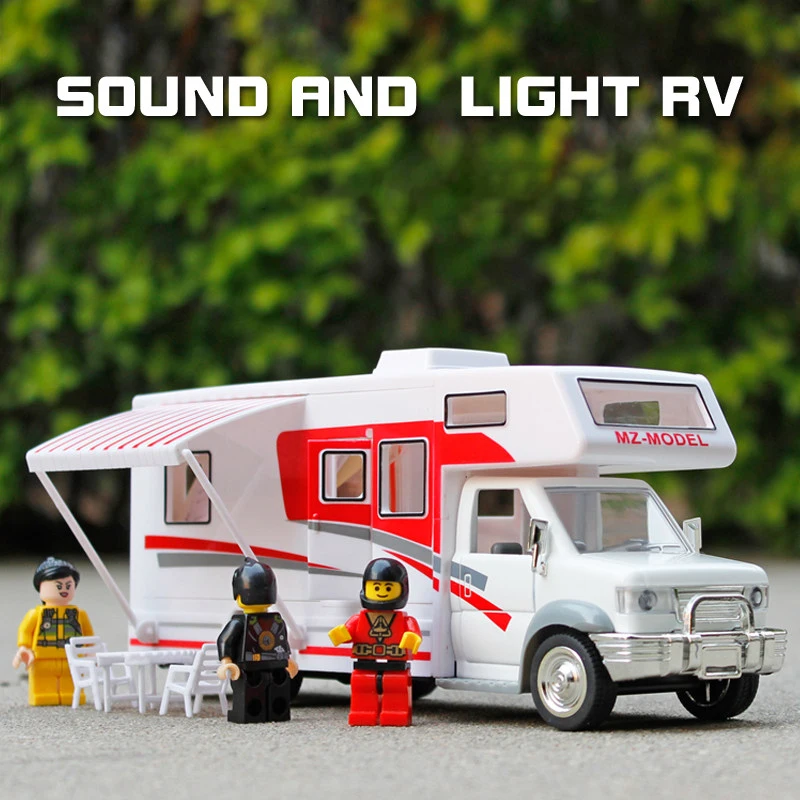1-32-Luxury-Motorhome-Recreational-Vehicle-RV-Trailer-Caravan-Alloy ...