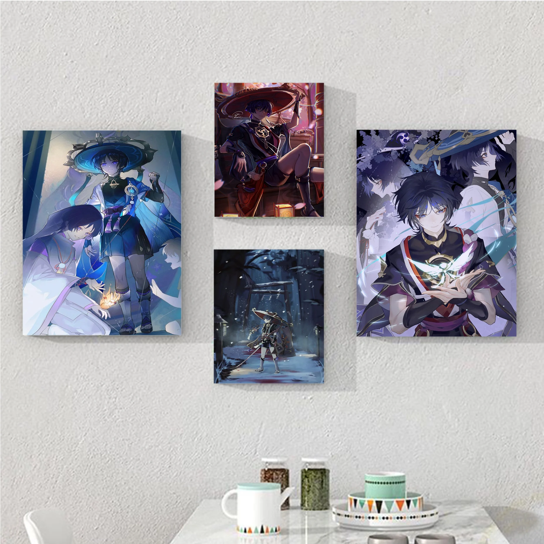 Genshin-Impact-Scaramouche-Poster-Anime-Posters-Sticky-HD-Quality-Wall ...