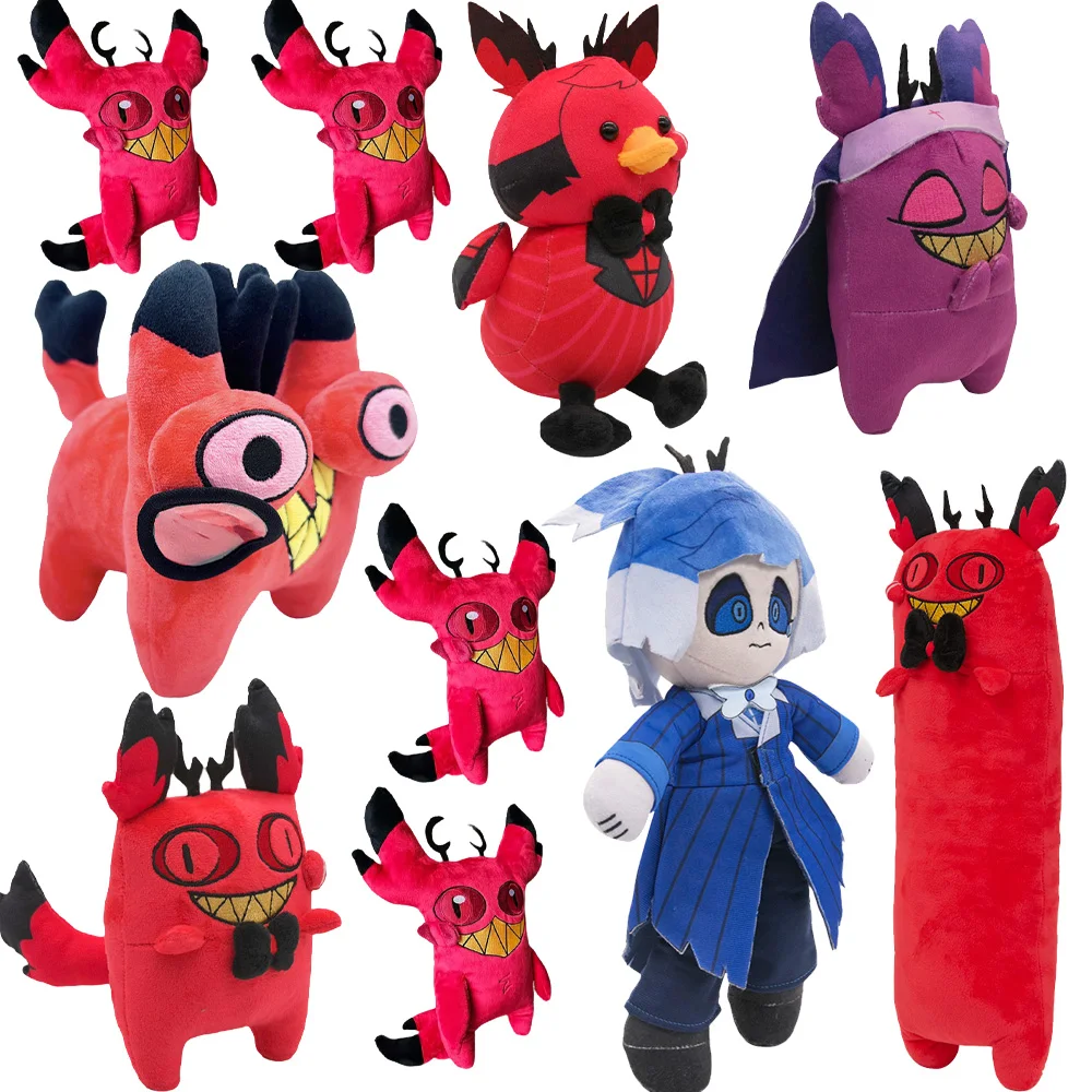 Adult-Kids-50CM-20CM-Alastor-Plush-Cosplay-Alastor-Cat-Plushies-Anime ...