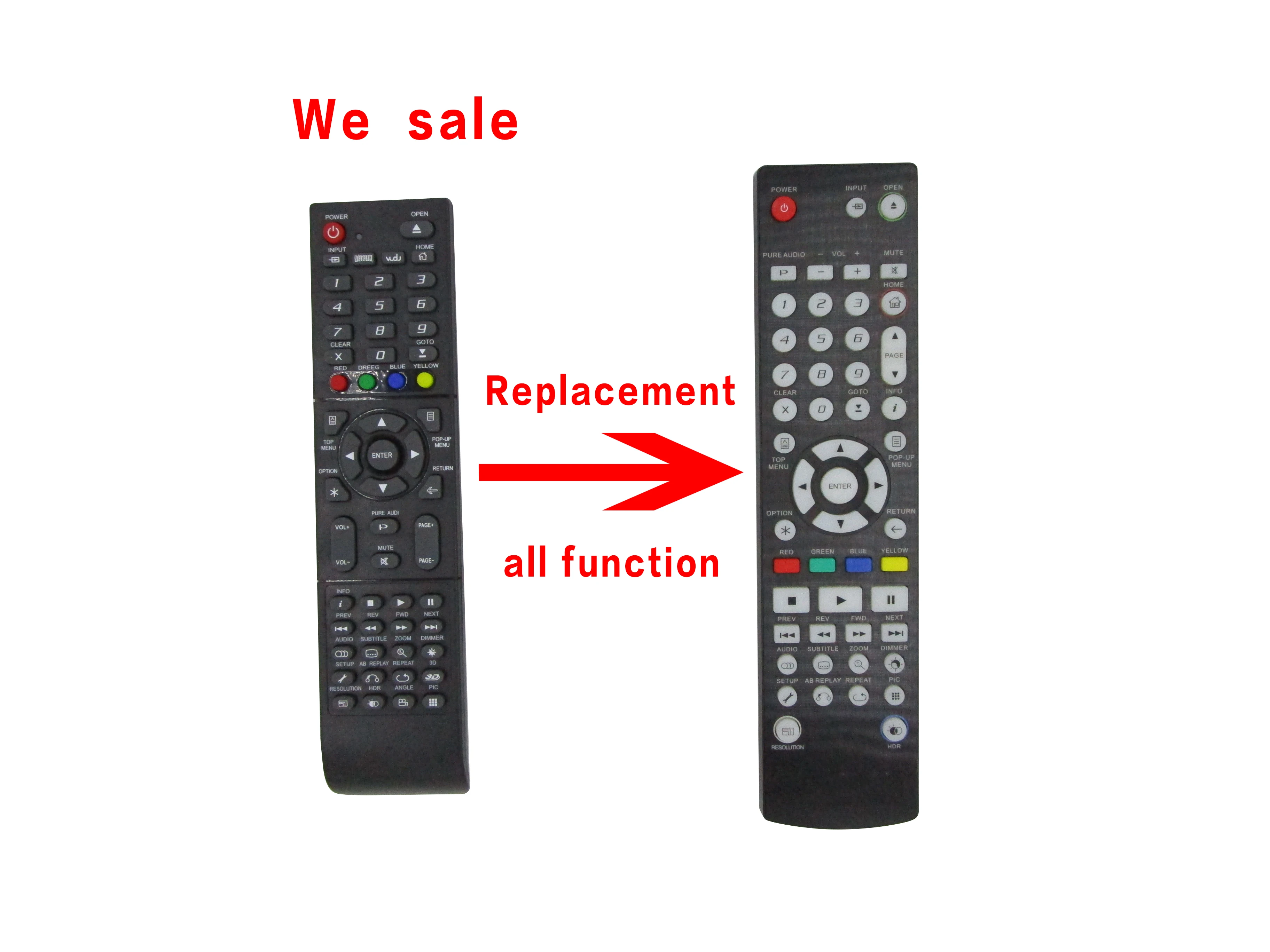 Remote-Control-For-Oppo-UDP-203-UDP-203CN-UDP-205-BDT-101CI-3D-Blu-ray ...