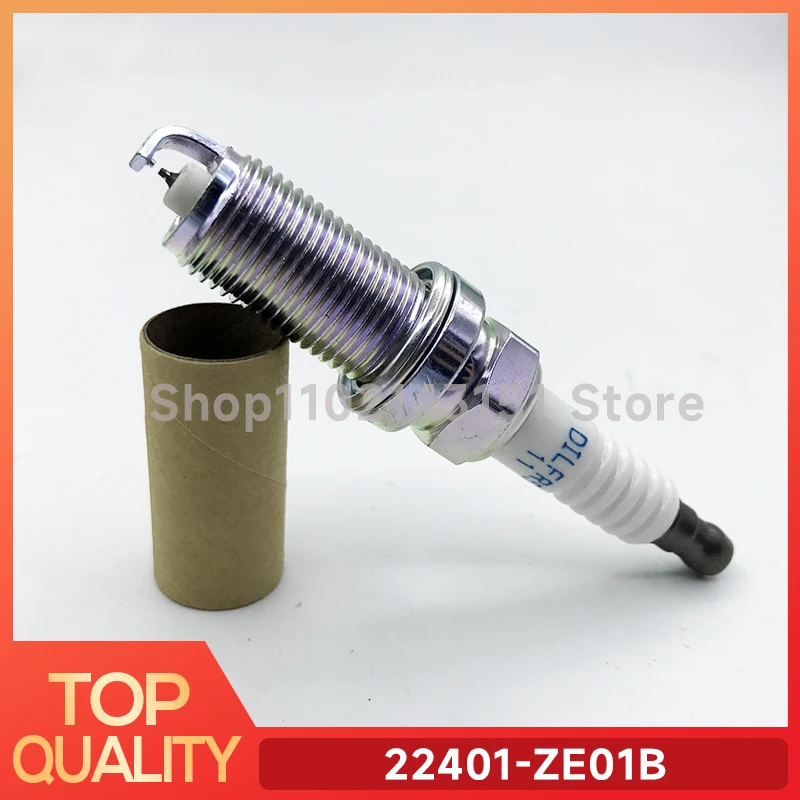 10PCS-DILFR5A11-22401-ZE01B-93759-Dual-Iridium-Spark-Plug-For-Nissan ...