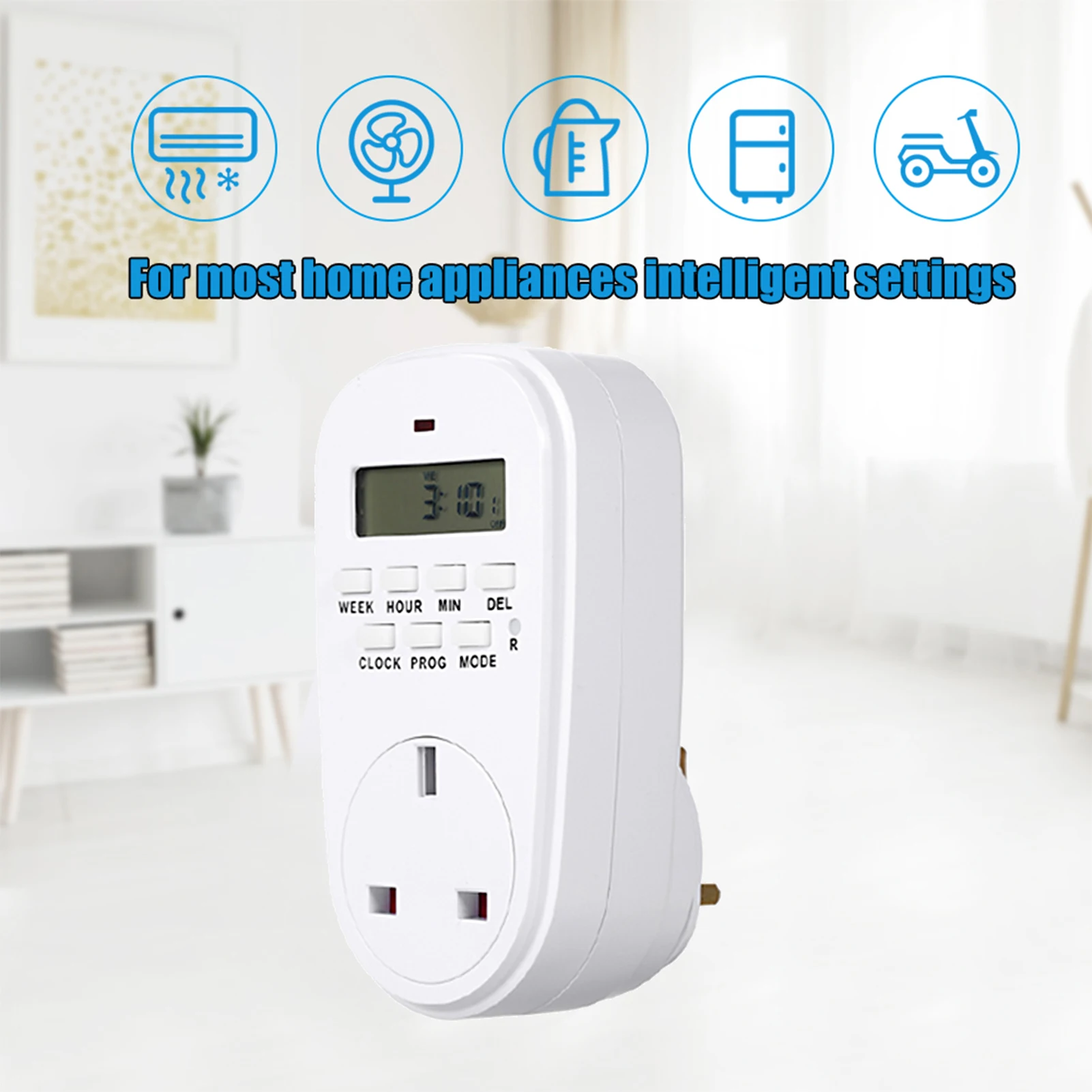 Digital-Timer-Switch-Socket-with-LCD-Display-Plug-in-Programmable-Time ...