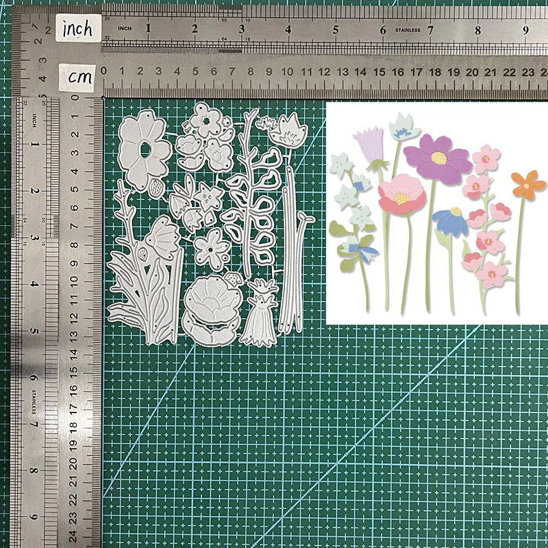 Nuevos-troqueles-de-corte-de-Metal-troquelados-de-flores-para-lbum-de ...