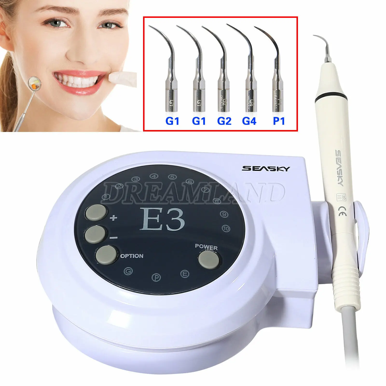 Dental-Ultrasonic-Piezo-Scaler-E3-Scaling-Handpiece-Tips-fit-Cavitron ...
