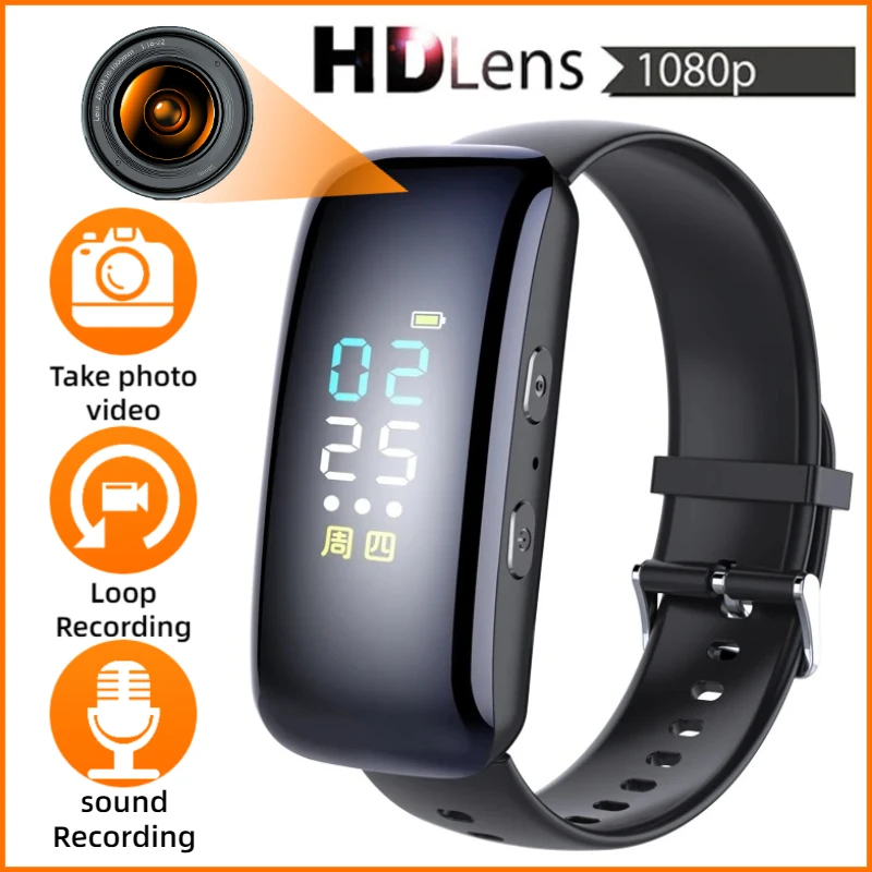 1080P-HD-Mini-Camera-Wireless-Recorder-Sports-Band-Camera-Portable ...