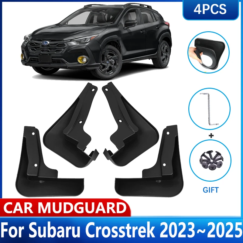 Car-Mud-Flaps-For-Subaru-Crosstrek-2024-Accessories-GU-2023-2025-Front ...