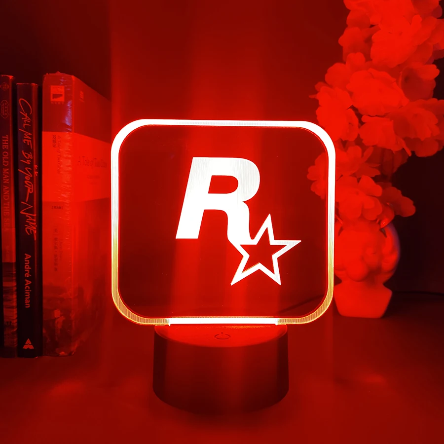 Logo De Juegos De Rockstar Negro