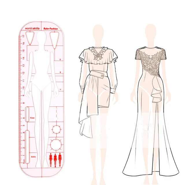 How To Draw A Womans Body For Fashion Designing