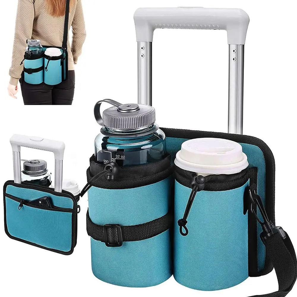 Home-Thermal-Insulation-Drink-Bag-2-Coffee-Mugs-Holder-Travel-Cup ...