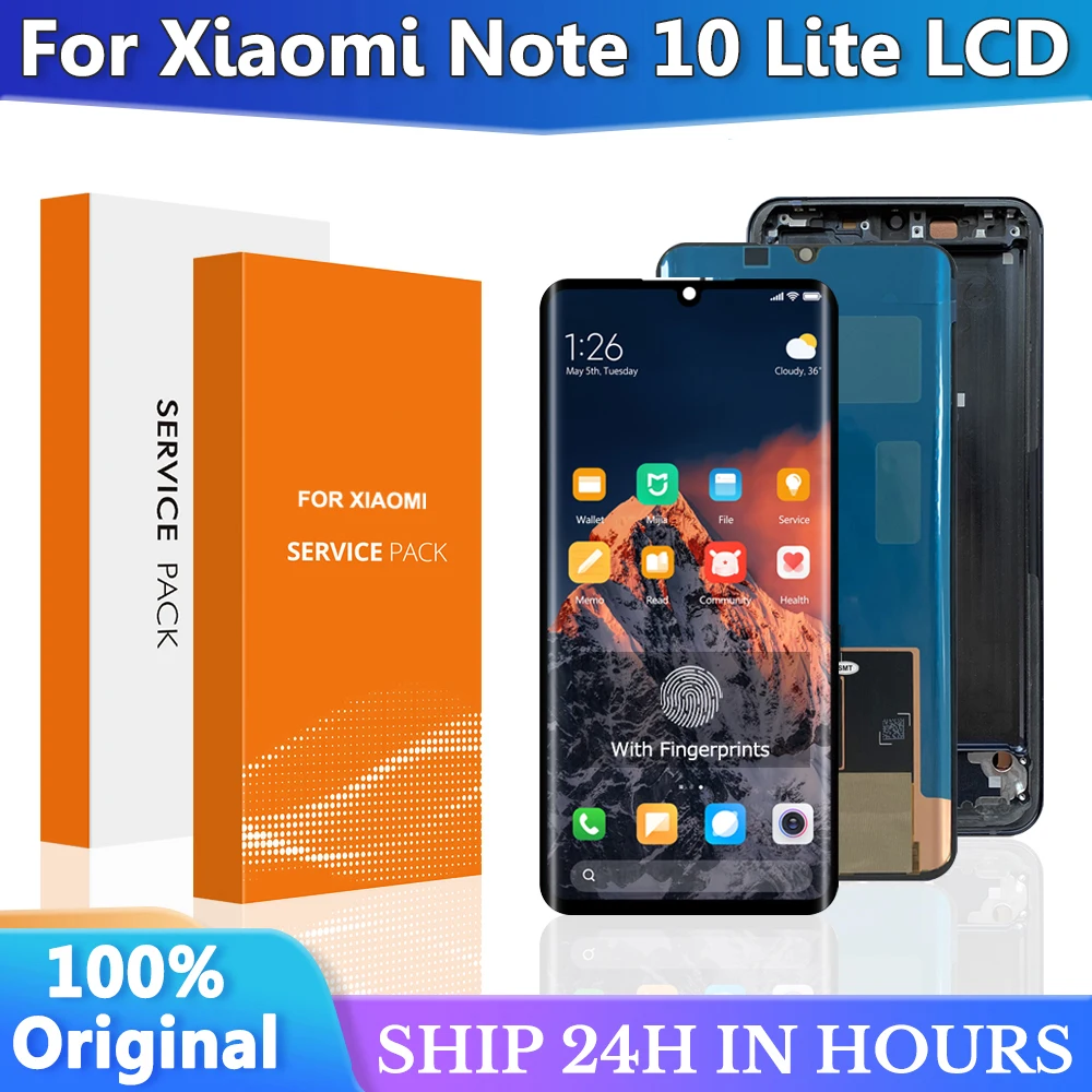 Xiaomi-Mi-not-10-Lite-i-in-orijinal-i-in-100-Dispaly-10-dokunur-ekran ...