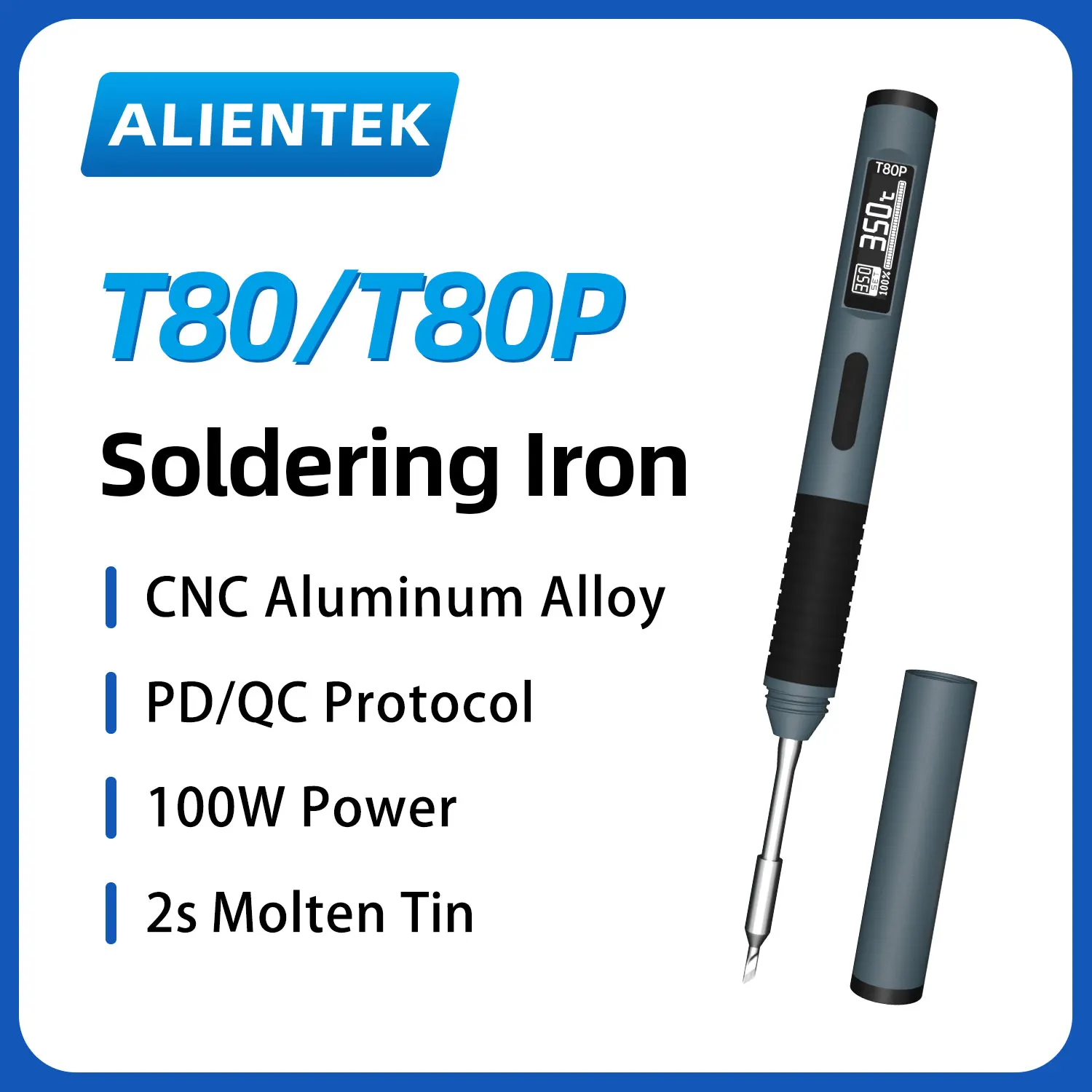 Original-ALIENTEK-T80-T80P-Smart-Soldering-Iron-PD-Solder-Cautin ...