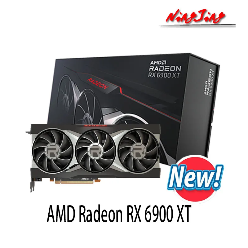 Amd Radeon™rx 6900 Xt 6900xt 16g Gráficos Gddr6 256 Bit Dp Hdmi Usb ...
