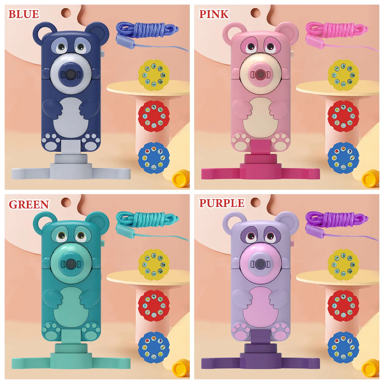 Generic 4 In1 Drawing Projector Camera Children's Interactive Drawing ...