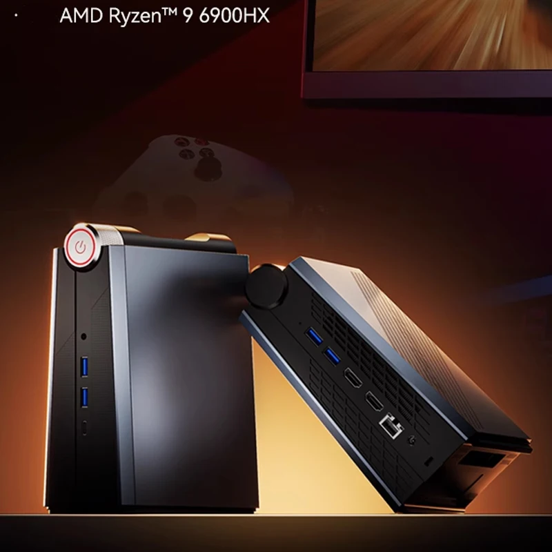 AM08 AM08Pro Gamer Mini pc AMD R-yzen 9 6900HX 5900HX PC M.2 NVME 2TB ...