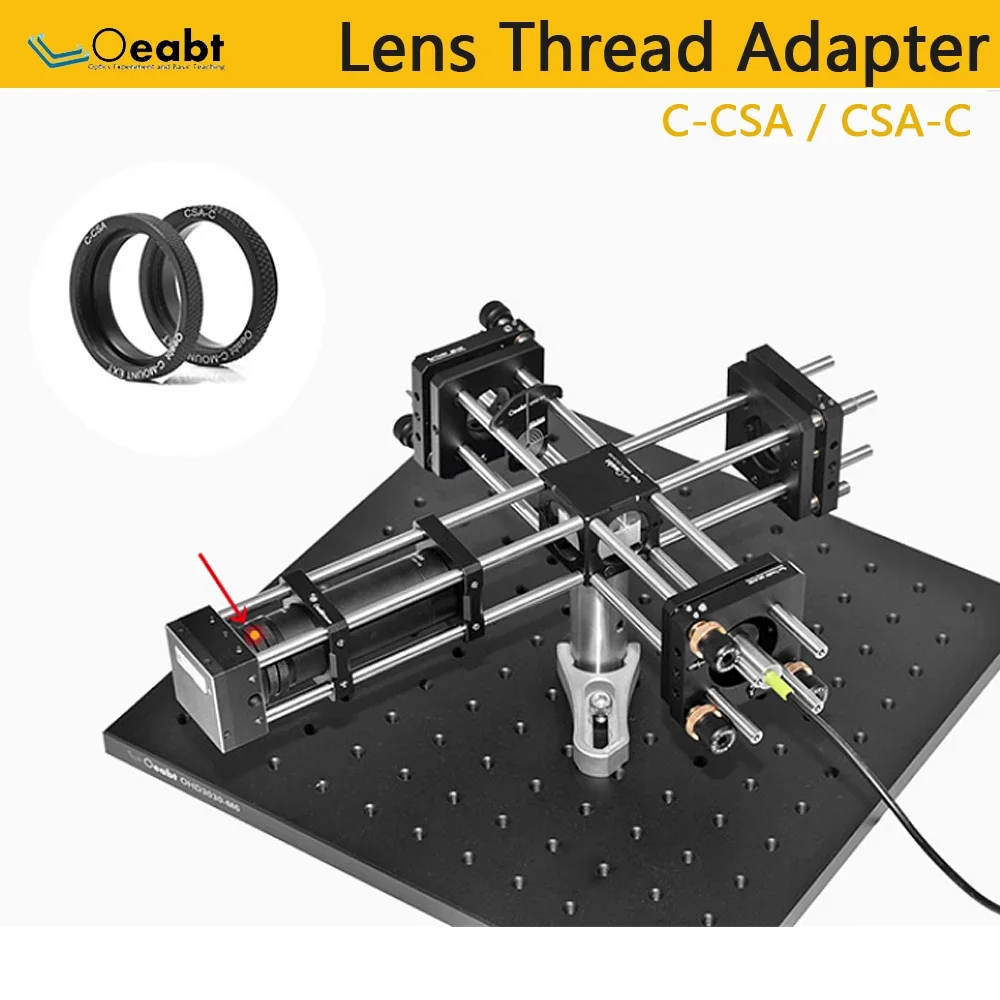 C-CSA C-mount Adapter CCD Camera Lens Adapter SM1 Thread Adapter Sleeve ...