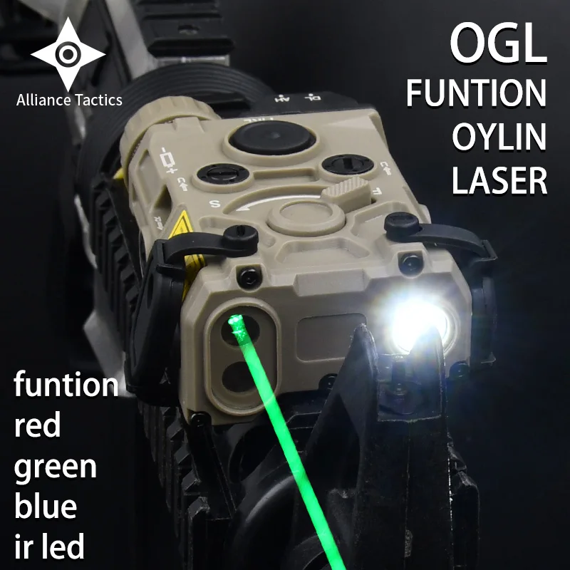 Tactical-OGL-Pointer-Laser-Red-Green-Blue-IR-Nylon-plastic-Indicator ...
