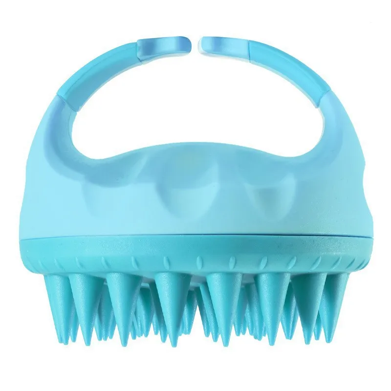 Shampoo-Head-Scalp-Massage-Brush-Silicone-Soft-Skin-Friendly-Hair ...