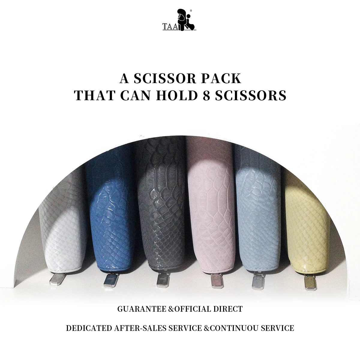 TAA Scissors Bag Pet Scissors Combs Bag Genuine Leather Lining PU ...