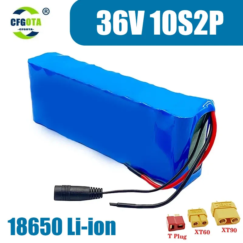 10S2P-36V-6000mAh-Original-18650-3000mAh-250W-Lithium-Ion-Battery-Pack ...