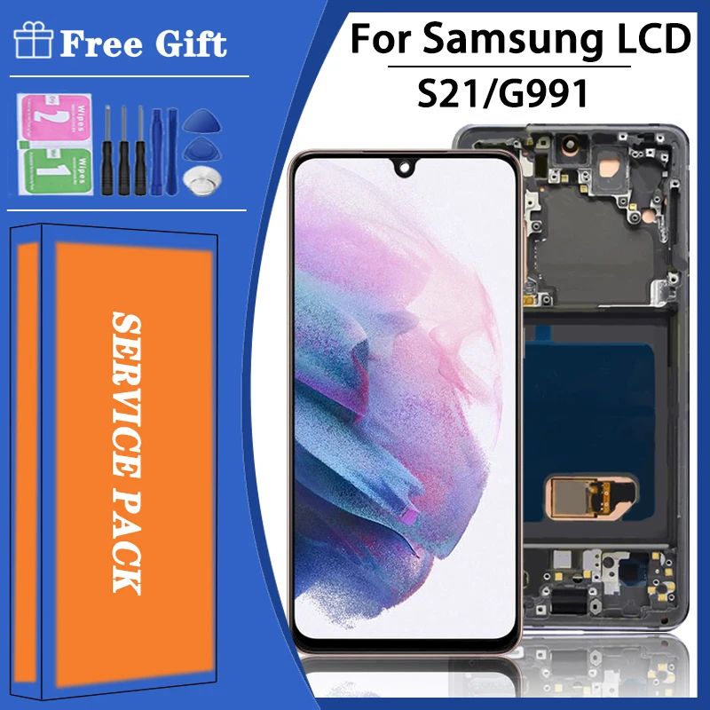 TFT-Quality-S21-Display-Screen-For-Samsung-S21-5G-G990F-G991F-G991U ...