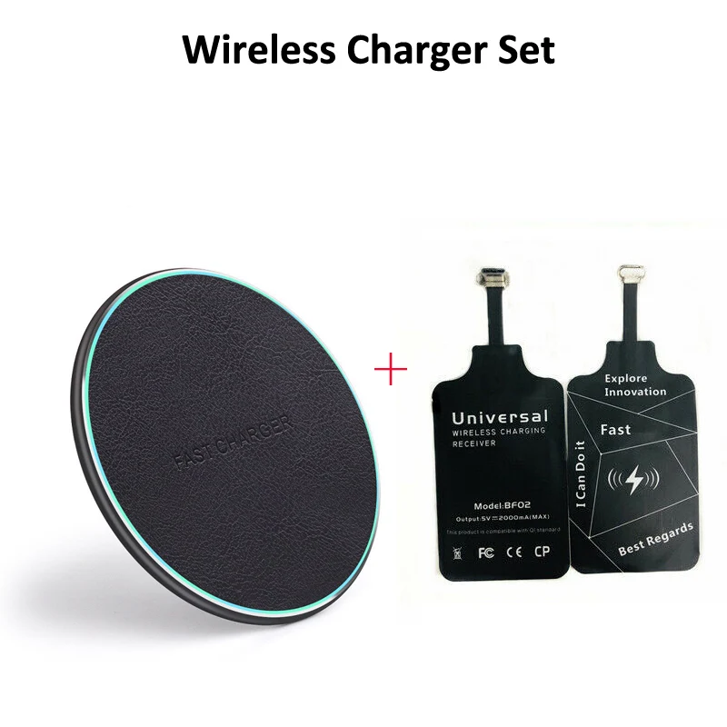 Leather-Wireless-Charger-External-Receiver-For-Xiaomi-Redmi-Note-9S-10S ...