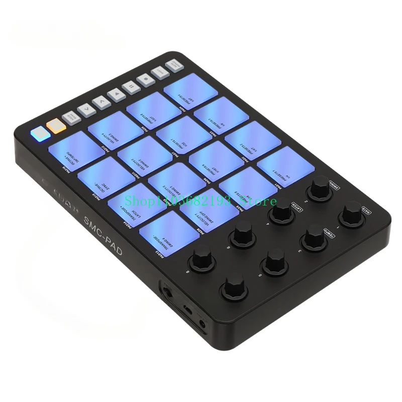 SMC-PAD16-Key-MIDI-Controller-Electronic-Music-Keyboard-Golf-Mat ...