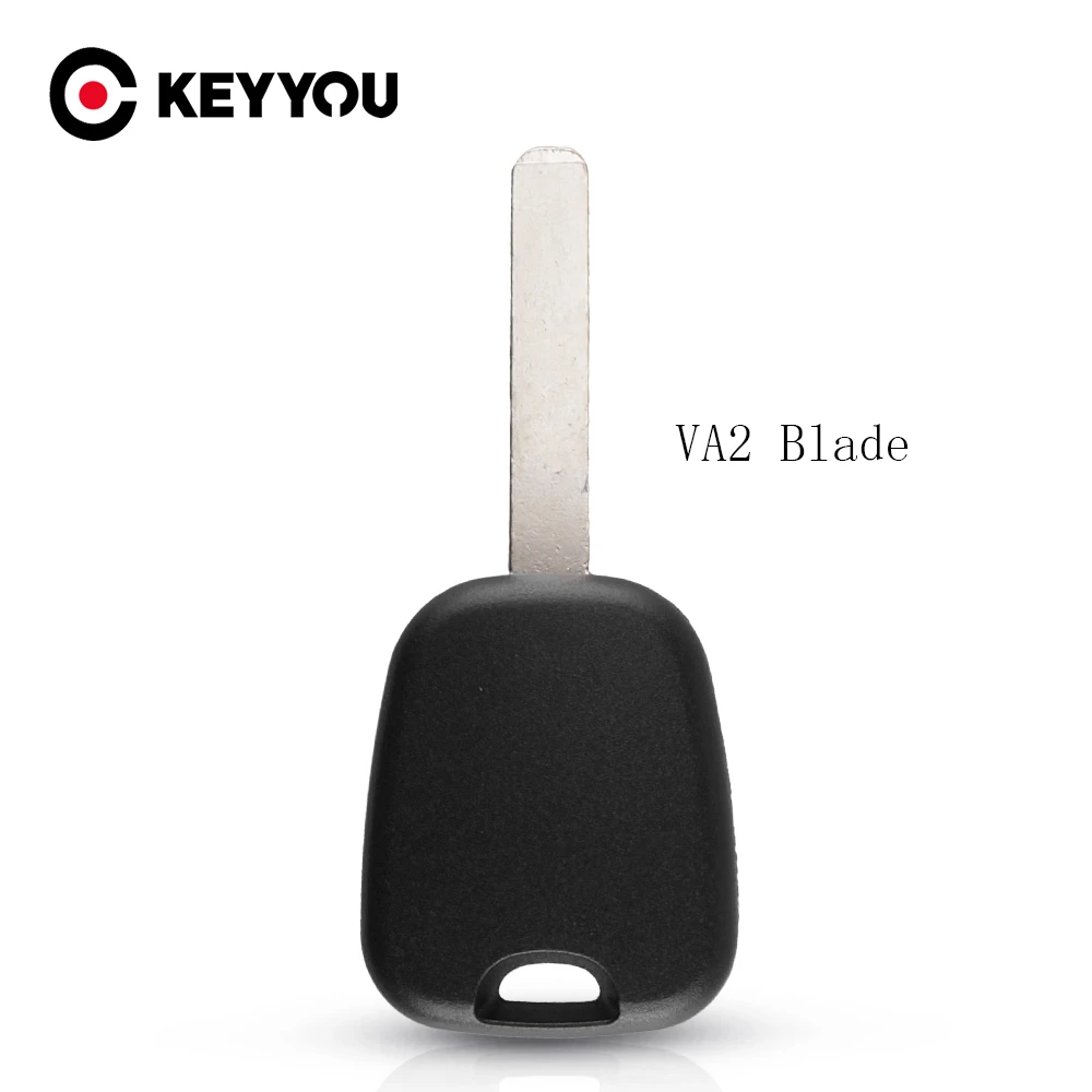 Keyyou Transponder Chip Key Shell Case For Citroen C2 C3 C5 C6 For Peugeot 206 207 Replacement ...