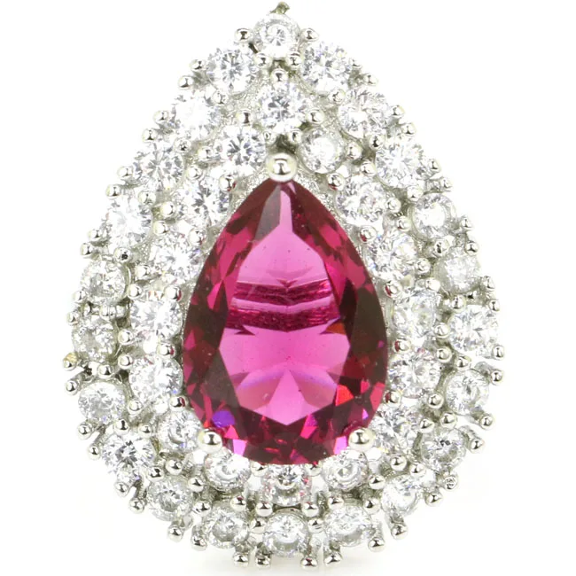 8g-Big-Heavy-Customized-925-SOLID-STERLING-SILVER-Ring-Tourmaline ...