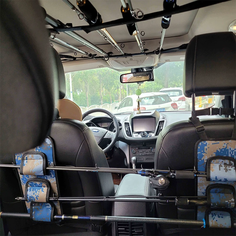 Adjustable on board fishing rod holder car fixed belt Fishing rod strap ...