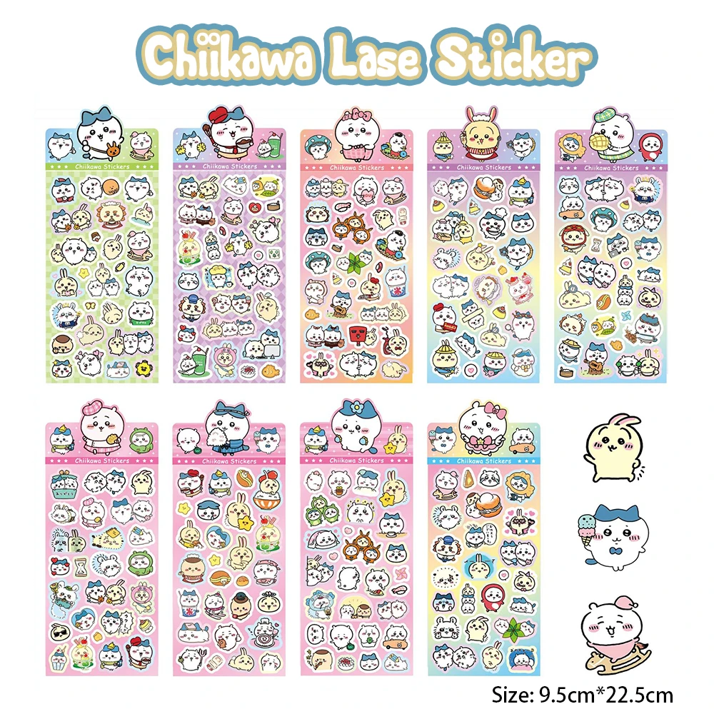 20Sheets-Mix-chiikawa-Anime-Stickers-Cartoon-Hand-Acount-Phone-Case ...