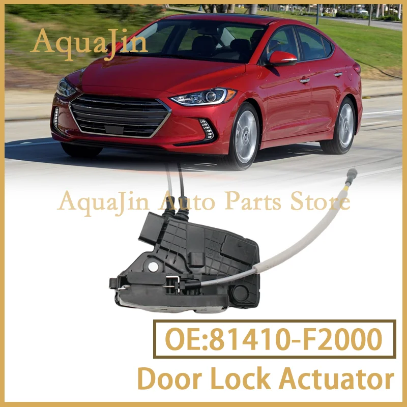 81410-F2000 Rear Left Door Lock Actuator Motor For Hyundai Elantra AD ...