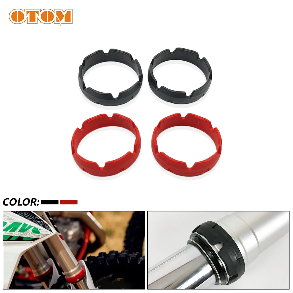 OTOM Motorcycle Front Fork Protection Ring Motocross Shock Absorber ...