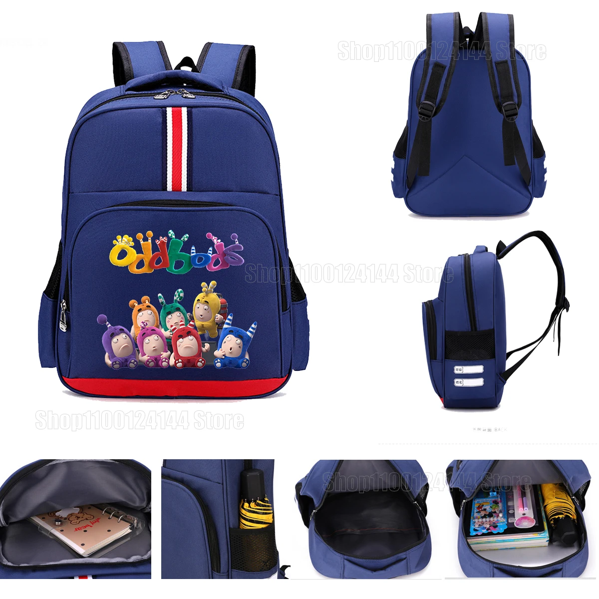 Oddbods-Cartoon-Schoolbag-for-Girls-Boys-Cute-Primary-and-Secondary ...