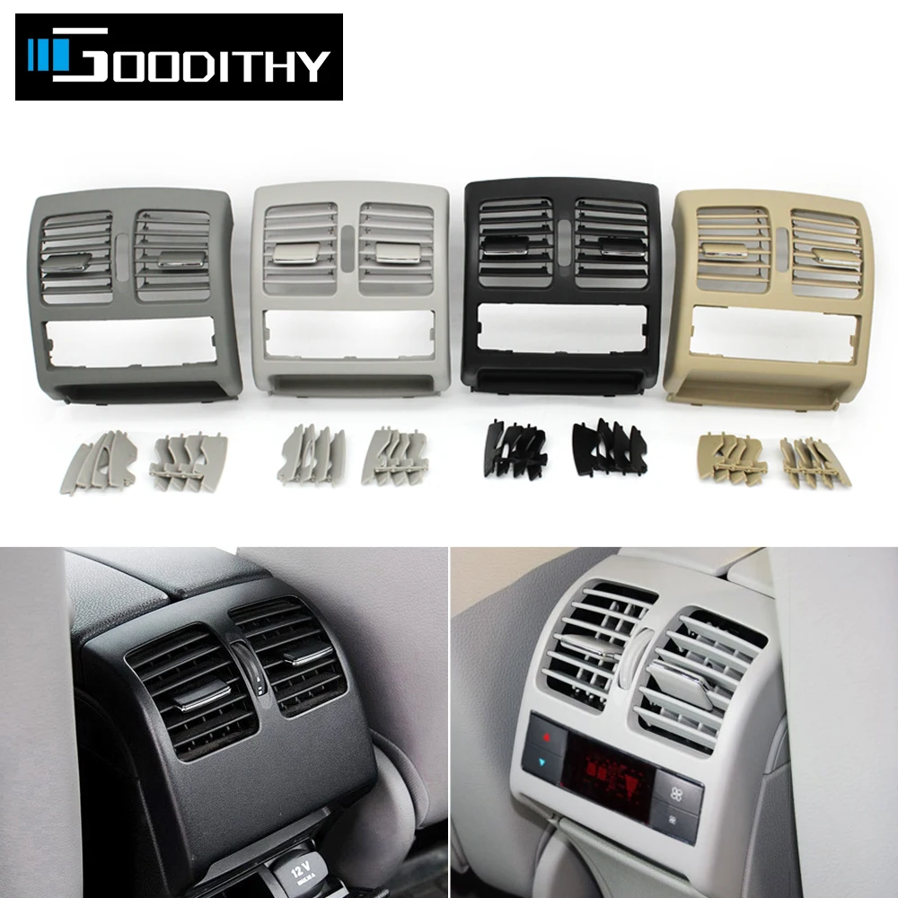 Upgraded-Rear-Air-Conditioner-AC-Vent-Grille-Outlet-Panel-Cover-For ...