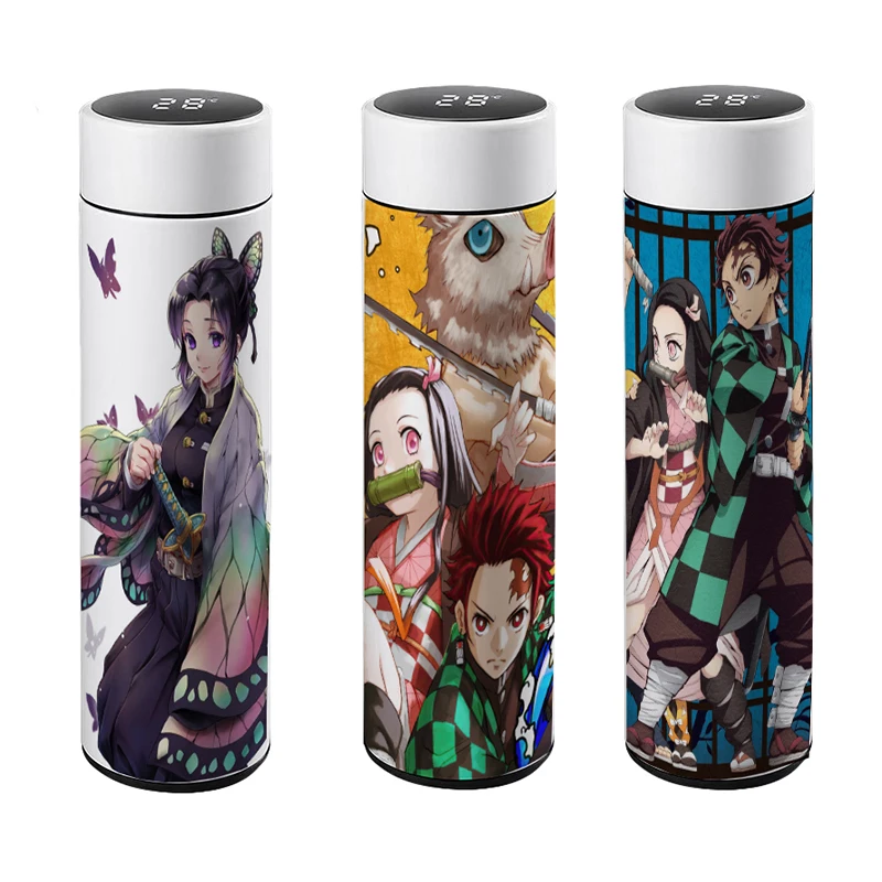 Anime-Demon-Slayer-Smart-digital-Water-bottle-keep-cold-and-heat ...