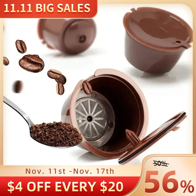 1-3-4-6Pcs-Reusable-Coffee-Capsule-Kits-for-Nescafe-Dolce-Gusto-Machine ...