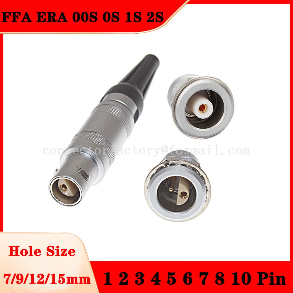 FFA ERA 00S 0S 1S 2S 1 2 3 4 5 6 7 8 10 Pin Push-pull Self-locking ...
