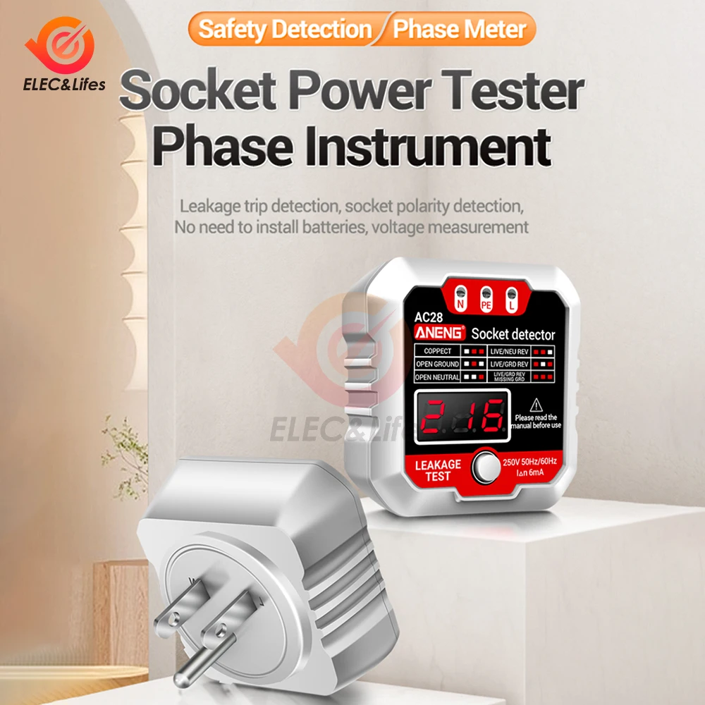 AC28-Digital-Display-Socket-Tester-UK-US-EU-Plug-Polarity-Phase-Pheck ...