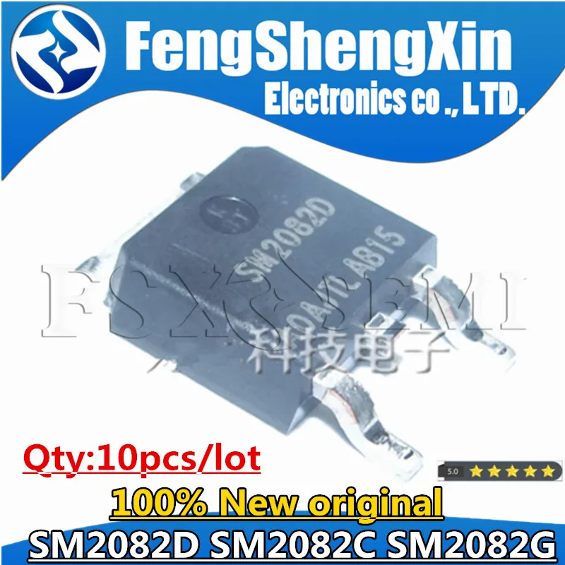10pcs-SM2082D-SM2082B-TO-252-SM2082-TO252-SM2082EG-SM2082ED-SOP-8 ...