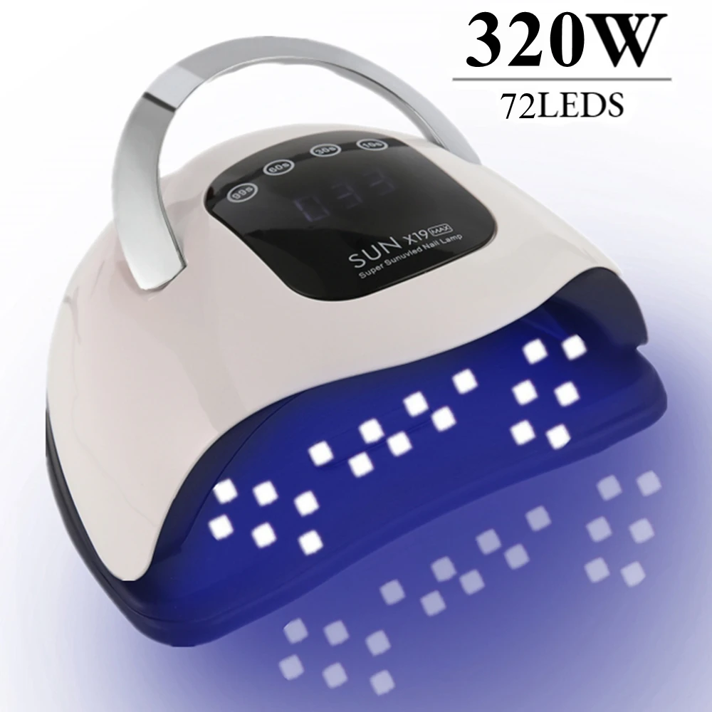 320W Professional UV/LED Nail Lamp Nail Dryer Nail Phototherapy Machine ...